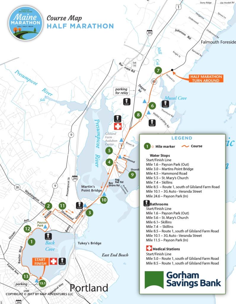 Maine Half Marathon | Portland Maine | October 4, 2020